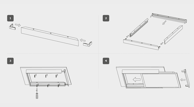Anleitungen und Tipps zum Ein/Aufbau von LED Panels